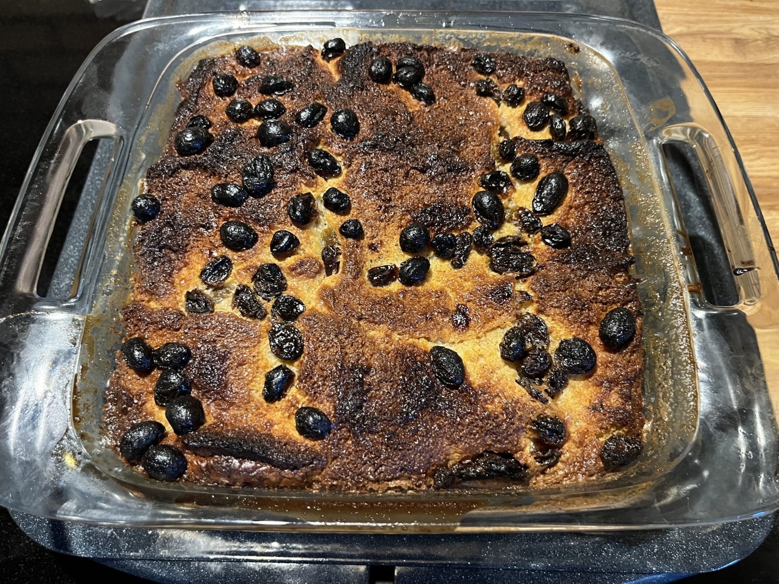 Bread and Butter Pudding with Irish Whiskey Sauce - Jim Brandstatter